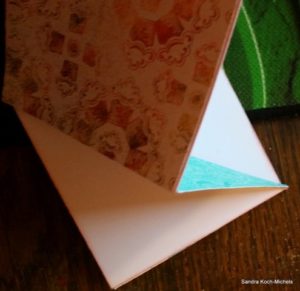 Falt-Klapp-Grußkarte selber basteln – Hand im Glück